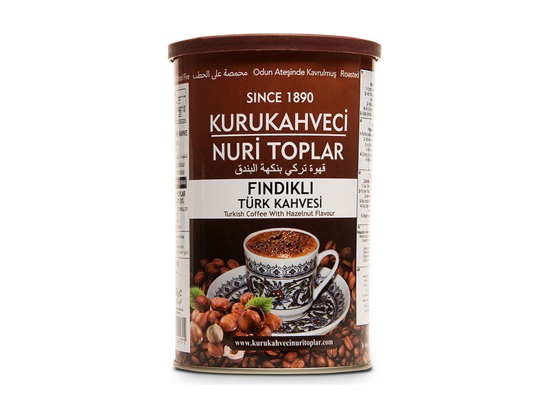 Nuri Toplar Kurukahveci Nuri Toplar Turkish Coffee with Hazelnut ...