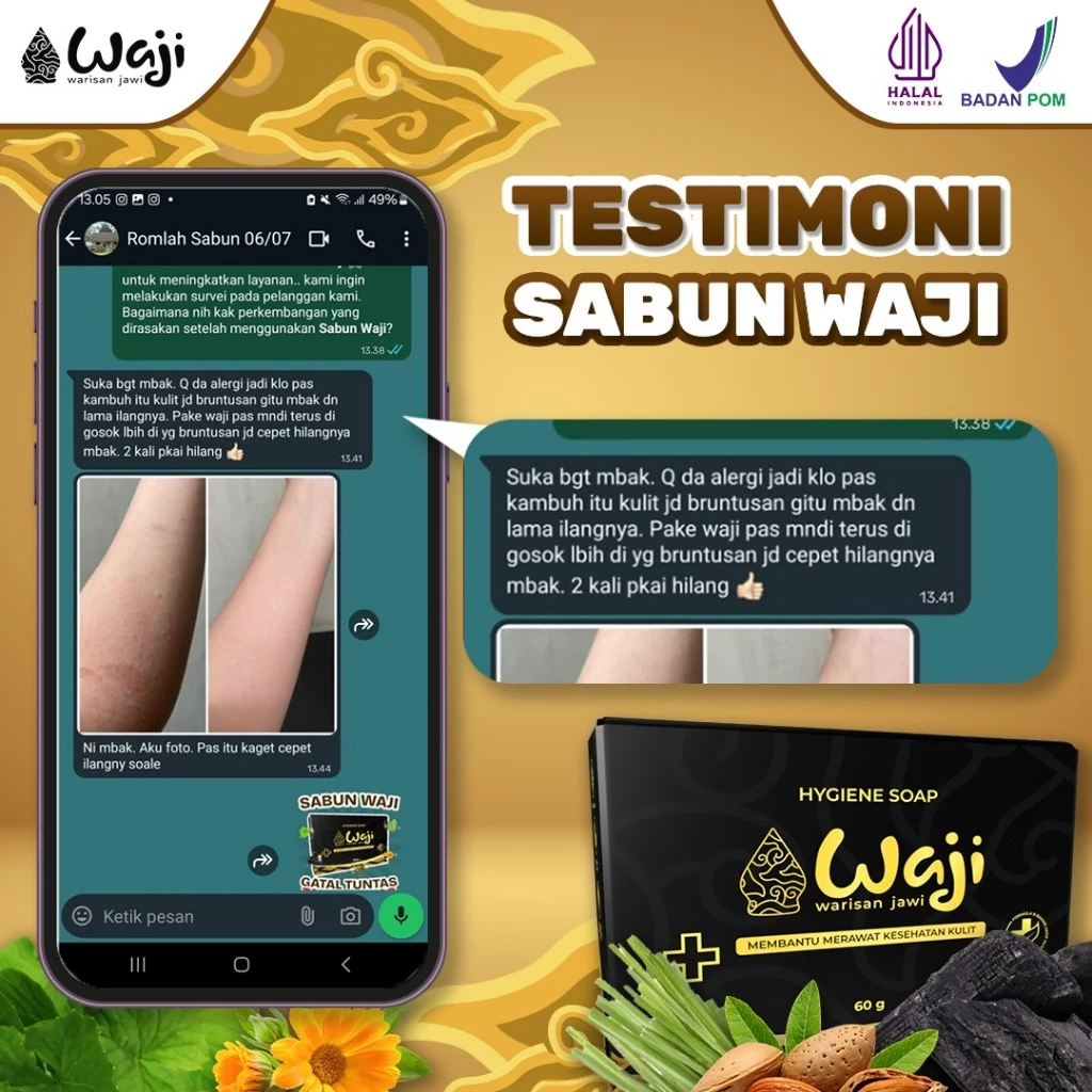Kulakin | WAJI SABUN GATAL (1 PAKET 2 PCS)