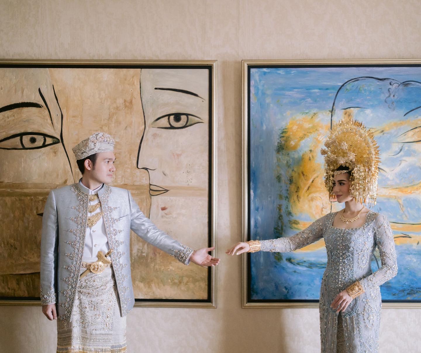Pernikahan Adat Palembang Modern yang Elegan ala Kayla dan Ilham | The ...