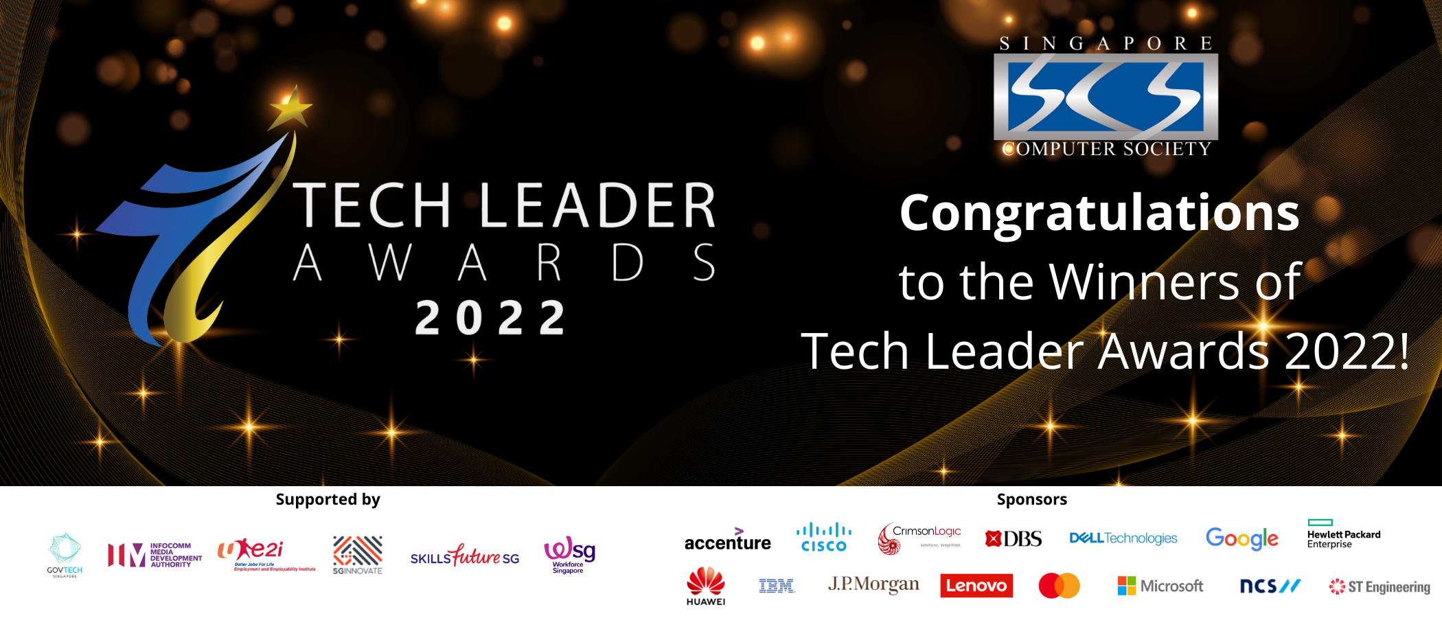 Tech Leader Awards 2022 - Winners - Singapore Computer Society