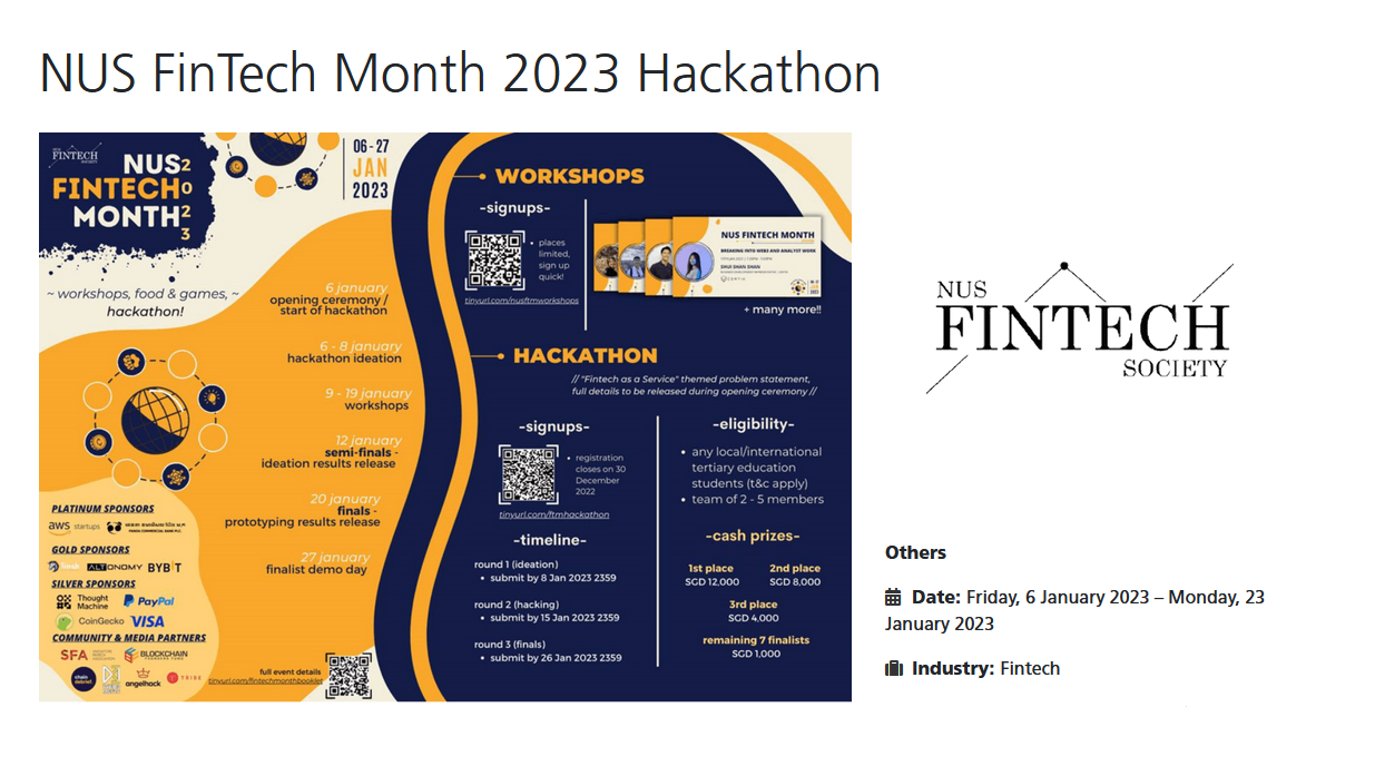 Hackathons in Singapore: Formats, Benefits and Essential Skills - Singapore Computer Society
