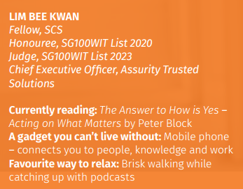Interview with Lim Bee Kwan - Singapore Computer Society