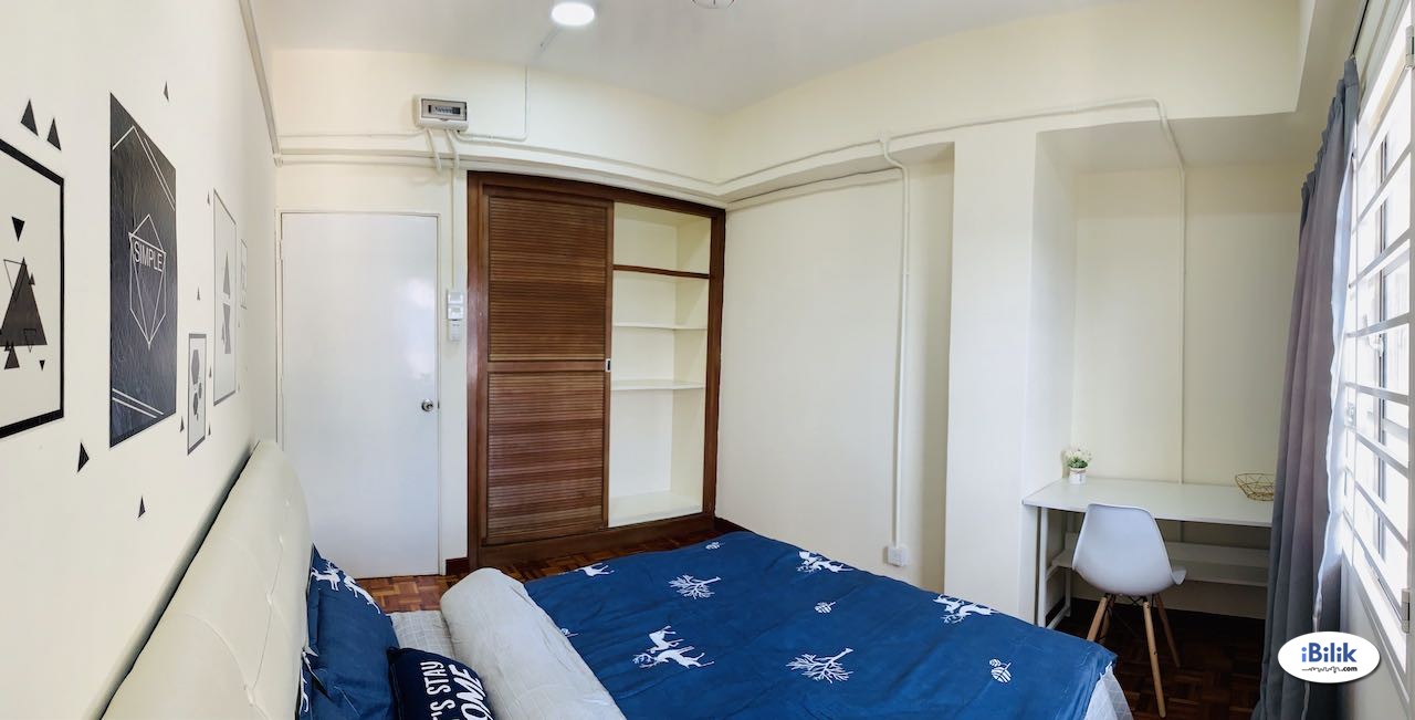 Cheras Maluri Casa Ria Condo Big Single Room with Queen bed - Near ...