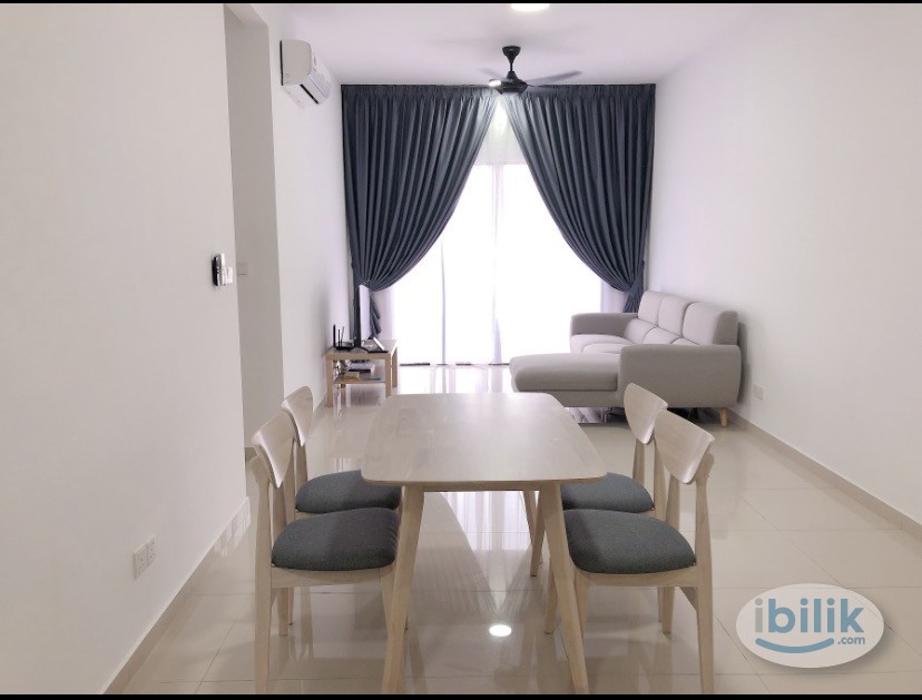 LOW DENSITY, NO PARTITION Middle Room | Sri Rampai LRT Station | Fully ...