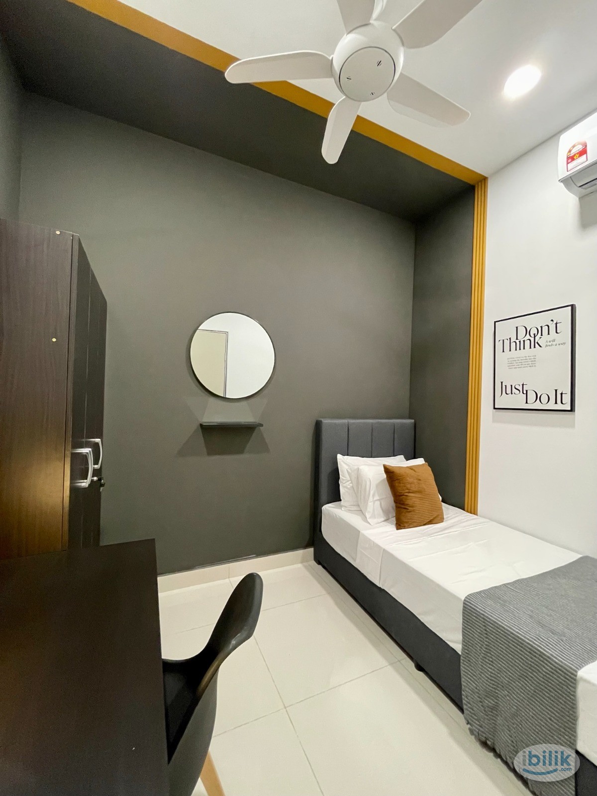 Male non sharing room walkable mrt - Room For Rent in