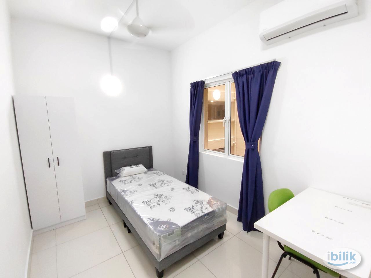Paraiso Single Room with Window & AC, Bukit Jalil, link bridge to ...