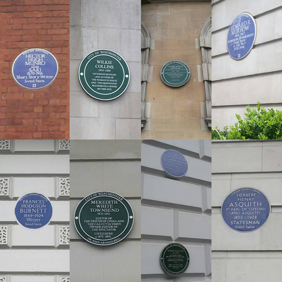 #Makeheritagefun: The blue Plaques of London