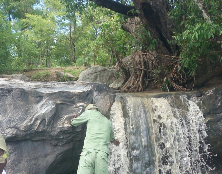 The Kaa waterfall in Babalonma - Make Heritage Fun!