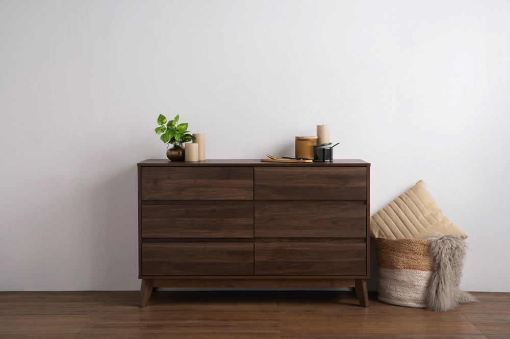ELÄMÄ Fekla 棕色邊櫃 - Homie Living - Homie Living - Homie Living