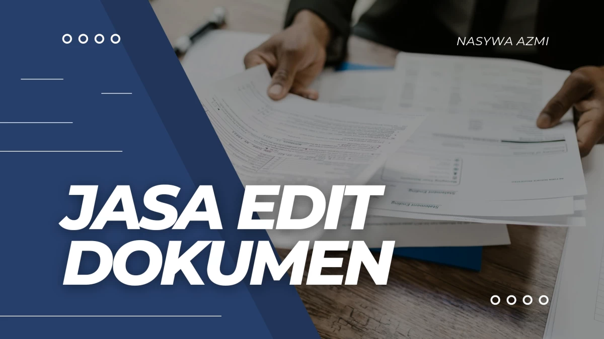 JASA EDITING, FORMATTING DOKUMEN PROFESIONAL TERJANGKAU (Microsoft Word ...