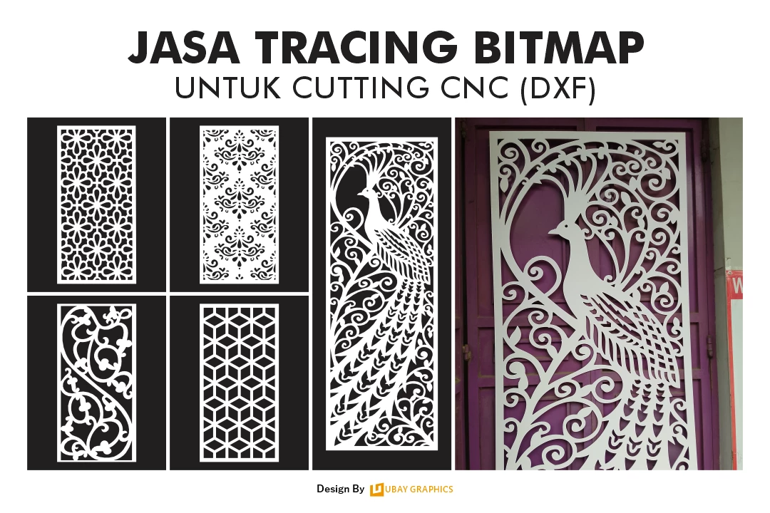 Jasa Tracing Bitmap untuk CNC | IFreelance