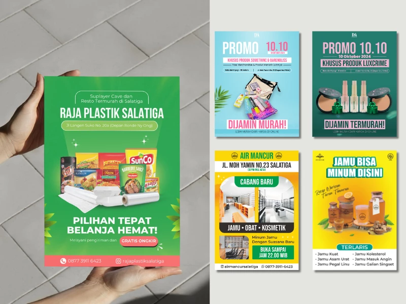 Desain Banner, Poster, Brosur Dan Media Promosi Lainnya | IFreelance