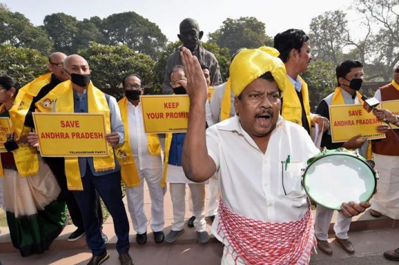 TDP MP Naramalli Sivaprasad dons various avatars throughout budget session