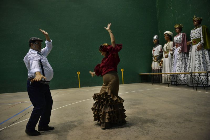 Devotees dress up to participate in the Fitero pilgrimage honouring ...