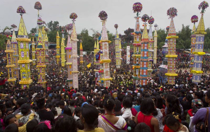 Hundreds participate in Behdienkhlam festival in Meghalaya