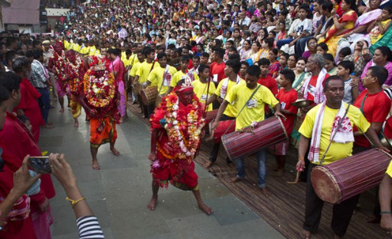 Hundreds attend Deodhani festival in Gauhati