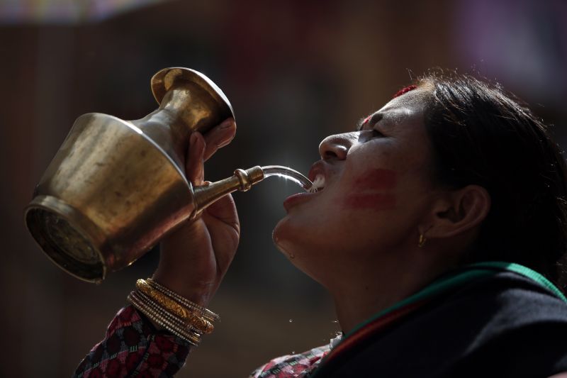 Nepal community prays for departed souls