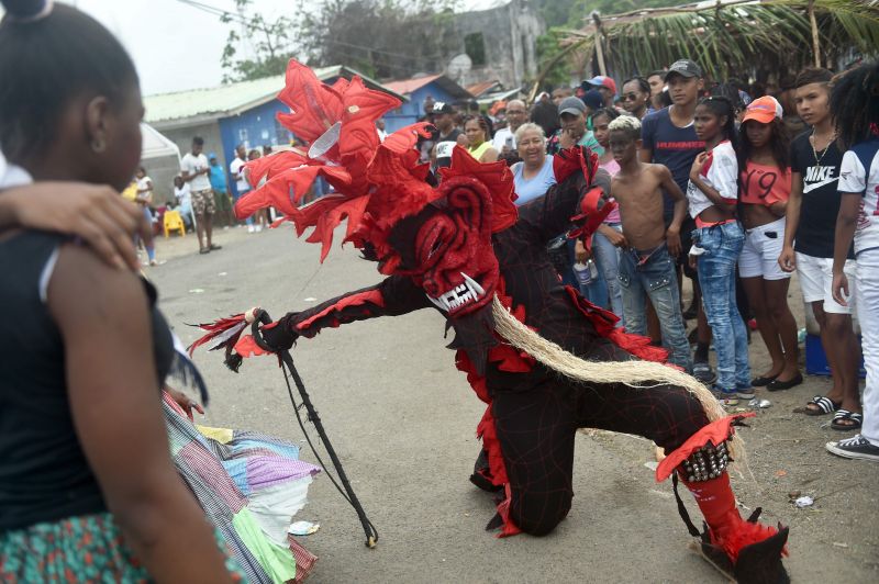 Panama City celebrates 'Congos and Devils' carnival