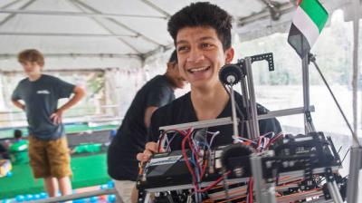 Indians win 2 awards at 1st global robotics competition in US