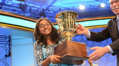 Indian-origin girl wins 2017 Spelling Bee after 12-hour contest