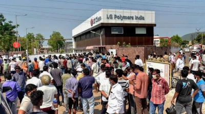 Protesters demand closure of LG Polymers plant in Andhra Pradesh after ...