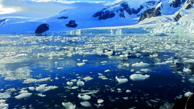 Breathtaking icescapes