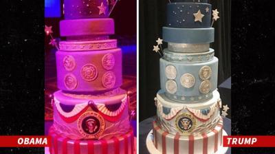 Trump's inauguration cake, exact copy of Obama's: chef