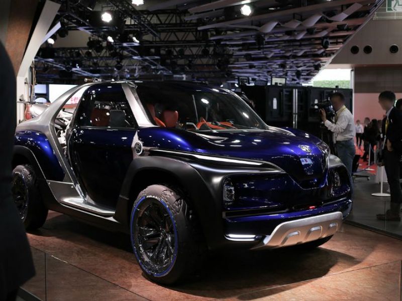 Yamaha pickup truck showcased at 2017 Tokyo Motor Show