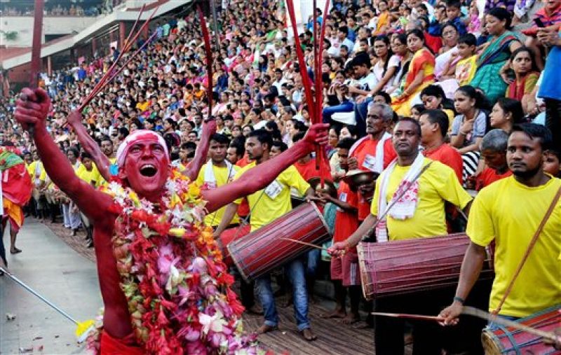 Hundreds attend Deodhani festival in Gauhati