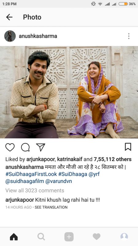 Arjun Kapoor’s pun on Varun and Anushka’s Sui Dhaaga look will make you ...