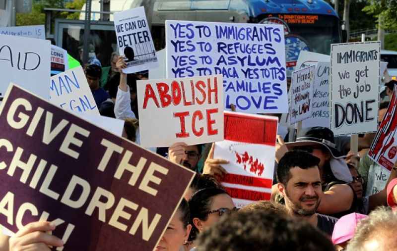 Protesters flood US cities to fight Donald Trump immigration policy