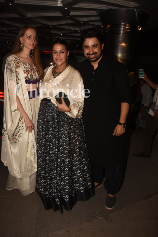 Tabu, other stars in attendance as Om Shanti Om girl Yuvika marries Prince