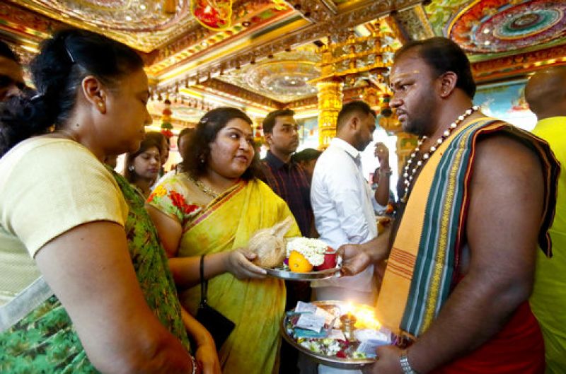 Hindu devotees across Malaysia celebrate the Festival of Lights