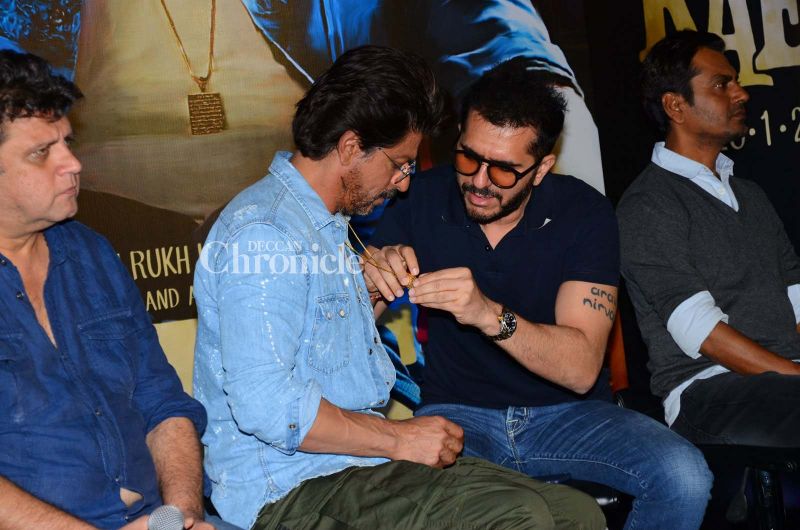 Shah Rukh Khan launches trailer of his much anticipated Raees