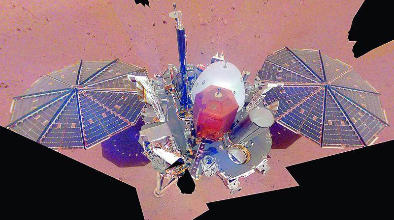 InSight lander takes first selfie on Mars: NASA