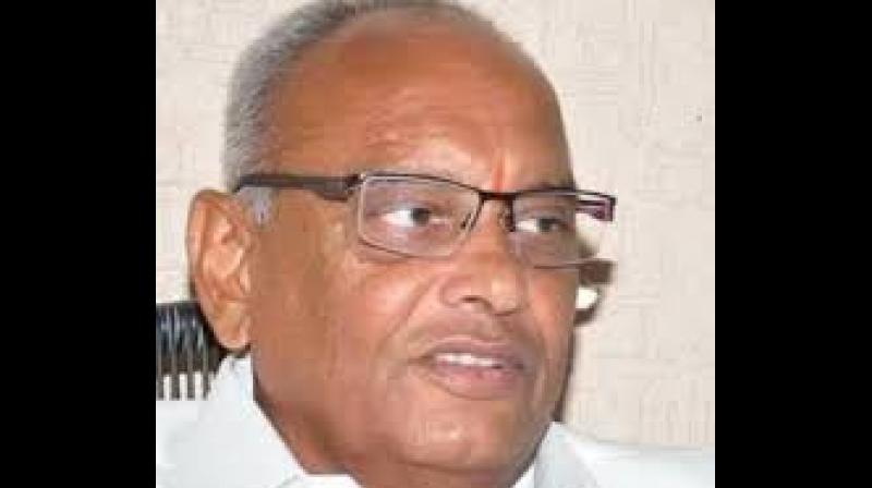 Jalagam Prasad Rao set to join TRS on November 3