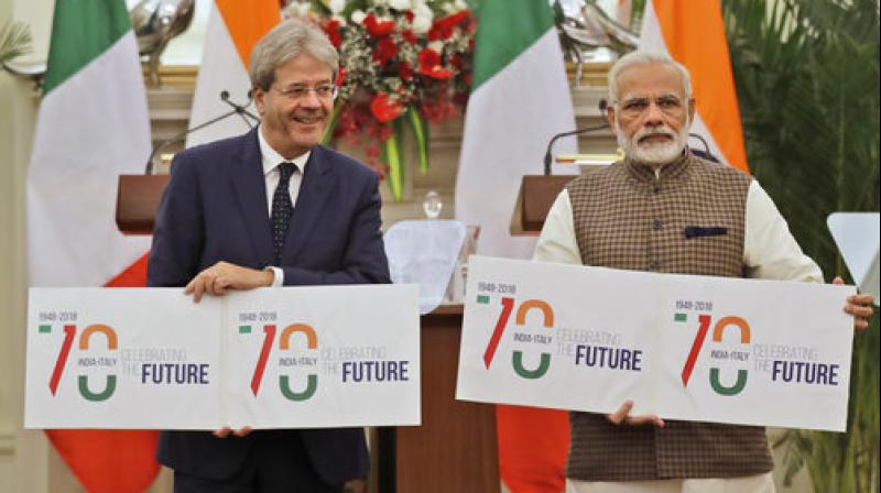 Narendra Modi holds talks with Italian PM, inks 6 pacts
