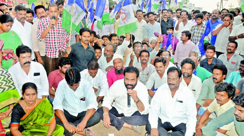 Violent protests erupt after attack on YS Jagan Mohan Reddy