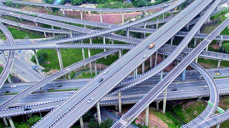 ‘Spaghetti’ roads has Chinese confused