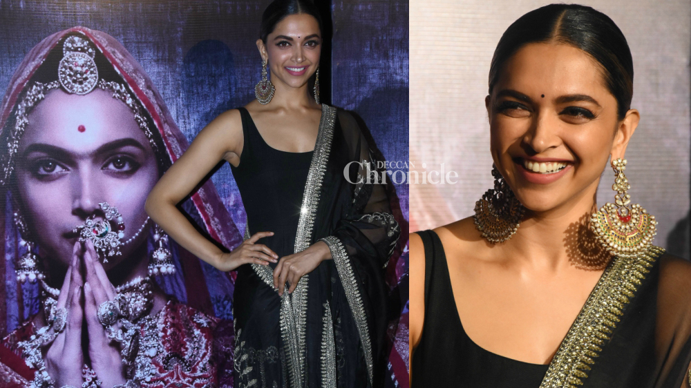 'Padmavati' Deepika launches 3D trailer sans her heroes Ranveer and Shahid