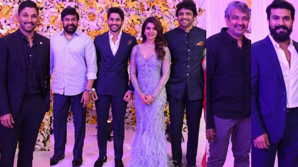 Naga Chaintanya-Samantha host grand wedding reception in Hyderabad