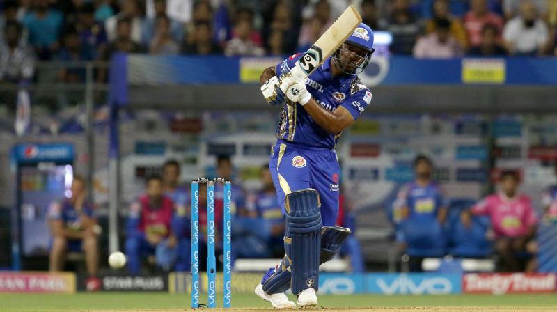 LIVE| IPL 2018, MI vs RR: D' Arcy Short departs early