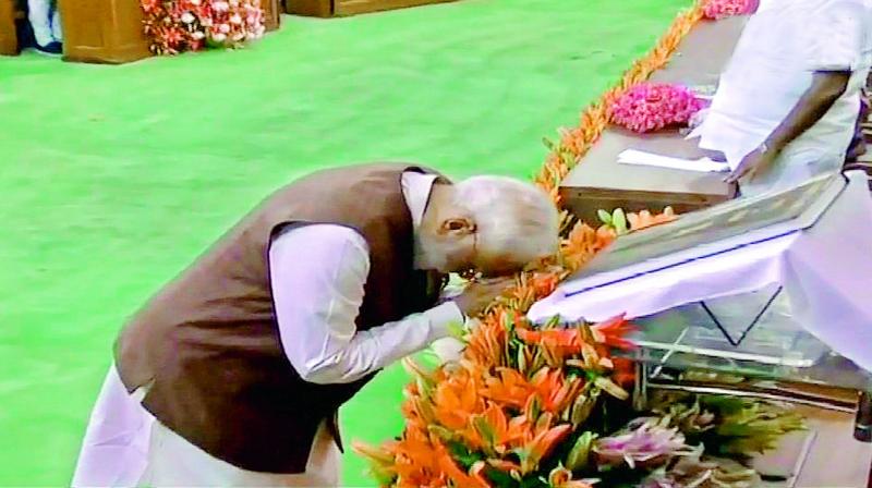 Must win minorities’ trust, Modi tells allies