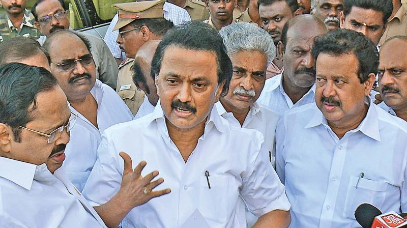 DMK will move no trust motion if assembly is convened: MK Stalin