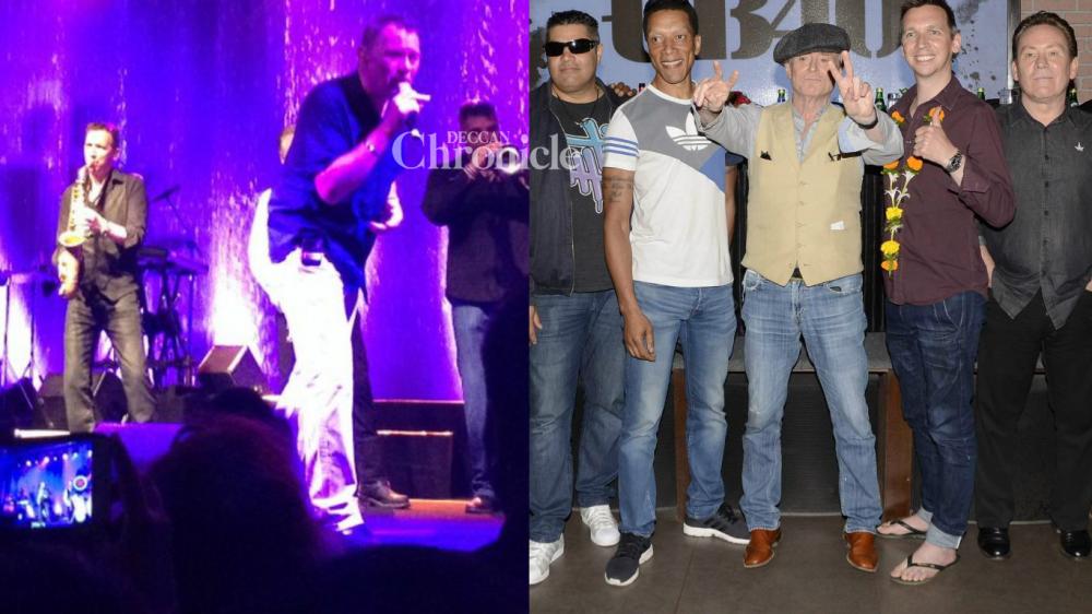 British Reggae band UB40 wrap India tour with final concert in Mumbai