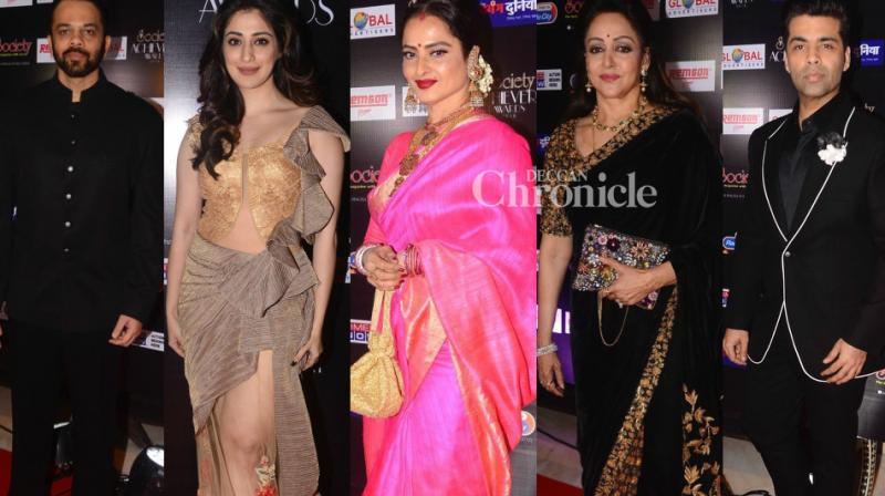 It's black for Karan, Rana, Rohit, Rishi, Neetu, others at star-studded ...