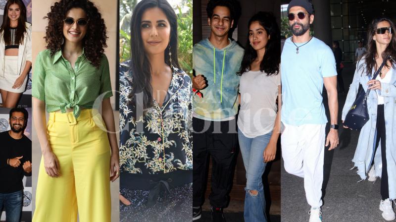 Oh snap: Katrina, Vicky, Janhvi-Ishaan, Farhan-Shibani step out in style