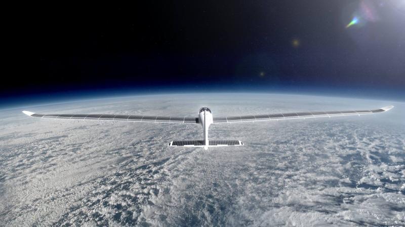 First test flight of stratospheric solar plane