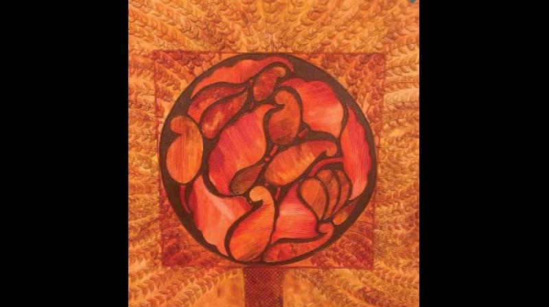 Splashed on a canvas