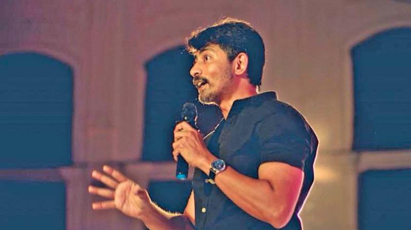 Comedian-actor has biz advice for people